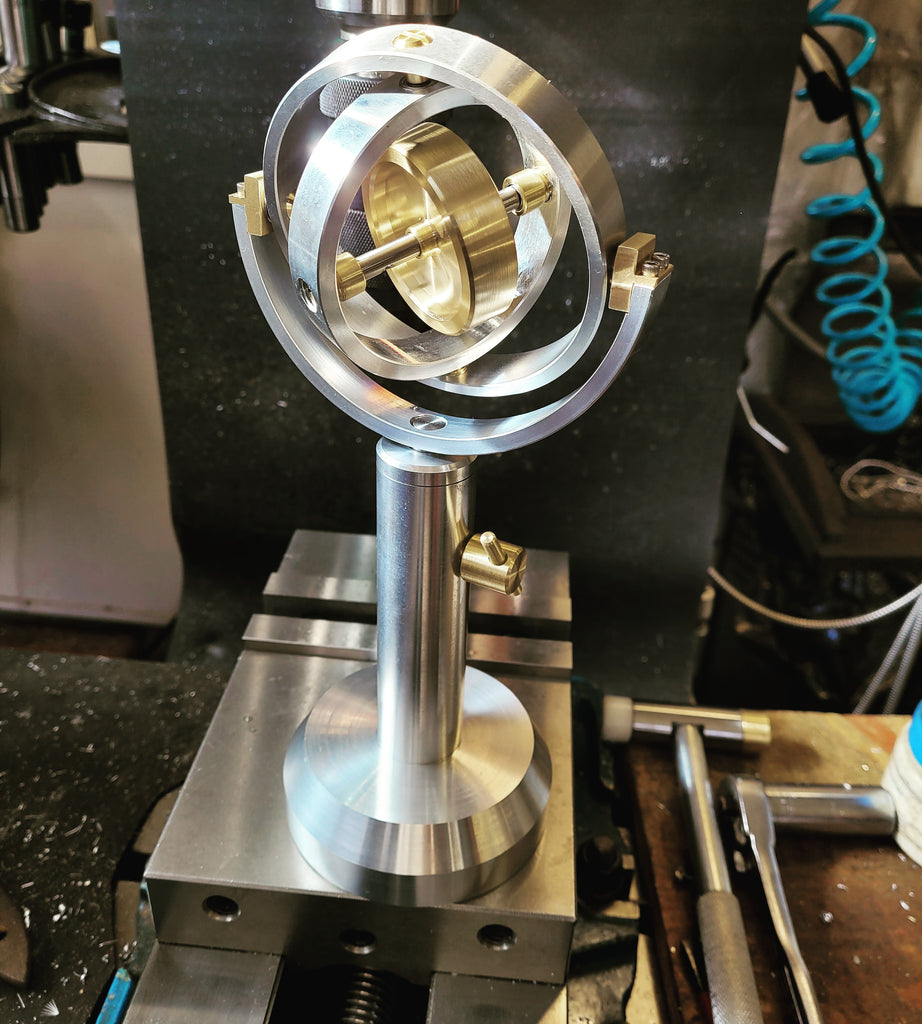 3-Gimbal Desktop Gyroscope – Butterfield Machine