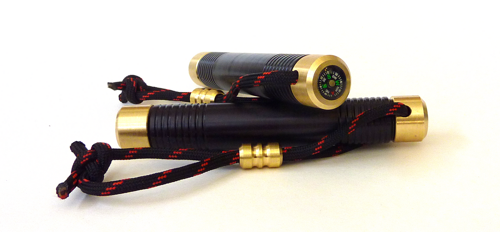 Fire Piston - Aluminum and Brass Fire Starter – Butterfield Machine